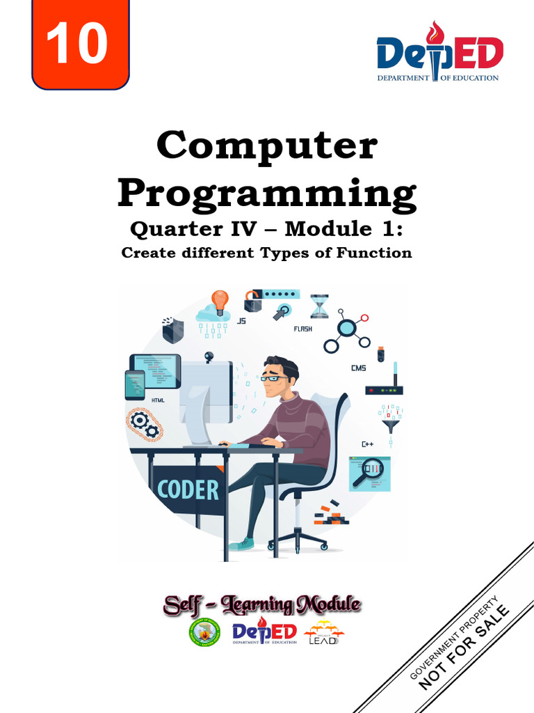 STE - Computer-Programming-Q4-MODULE 1-2 | PDF | Control Flow | Learning