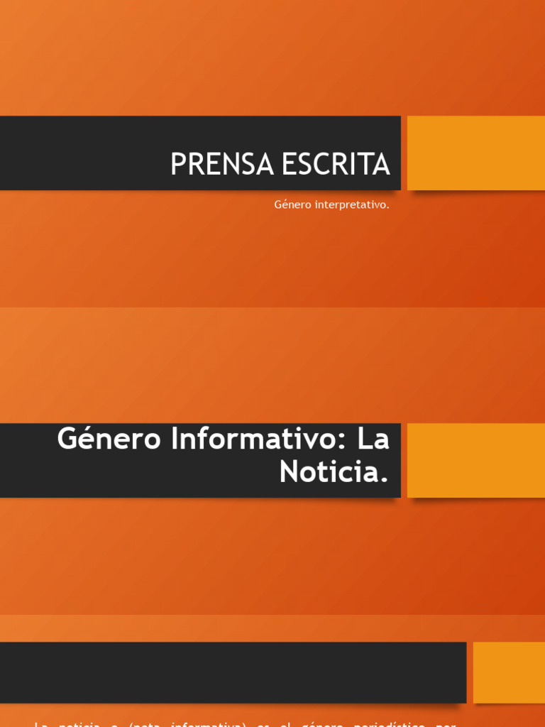 Prensa Escrita | PDF | Noticias | Periódicos