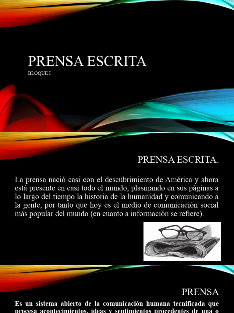 Características de la prensa escrita en México | PDF | Periódicos | México