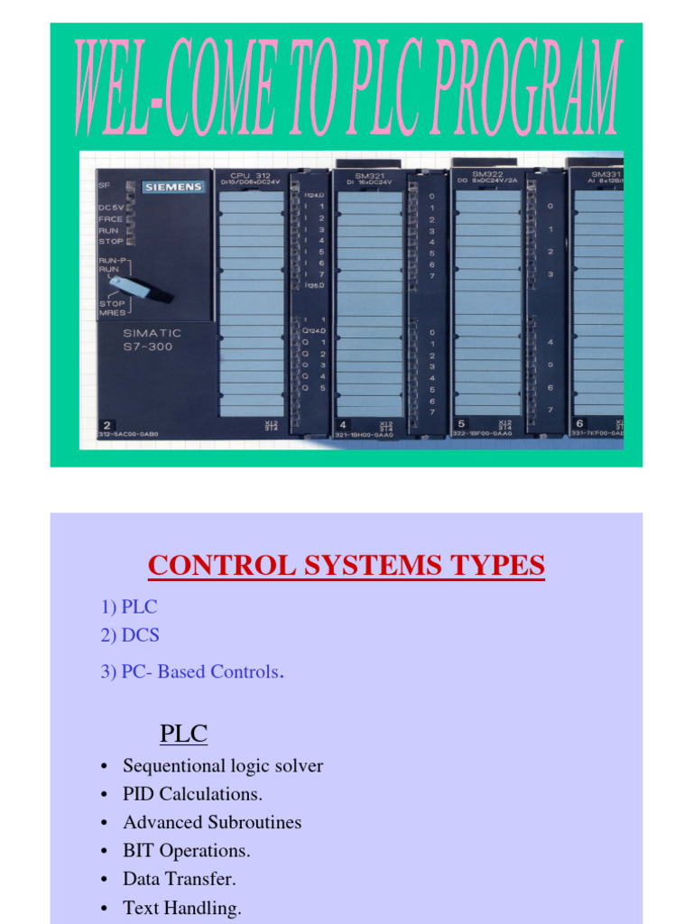 PLCNEW (Compatibility Mode) | PDF | Programmable Logic Controller | Input/Output