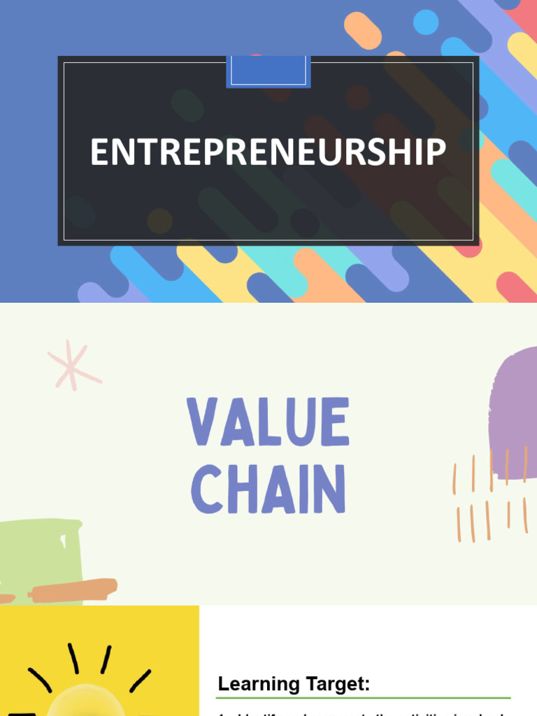 06 Value Chain | PDF | Value Chain | Logistics