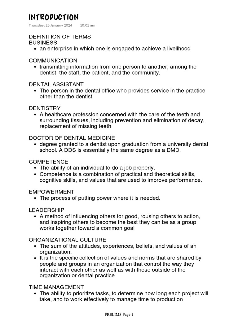Practice Management Den Pdf Dentistry Health Care