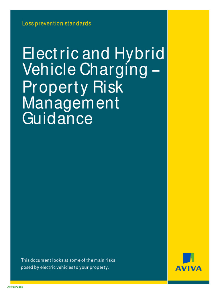 Aviva Electric and Hybrid Vehicle Charging - Property Risk Management ...