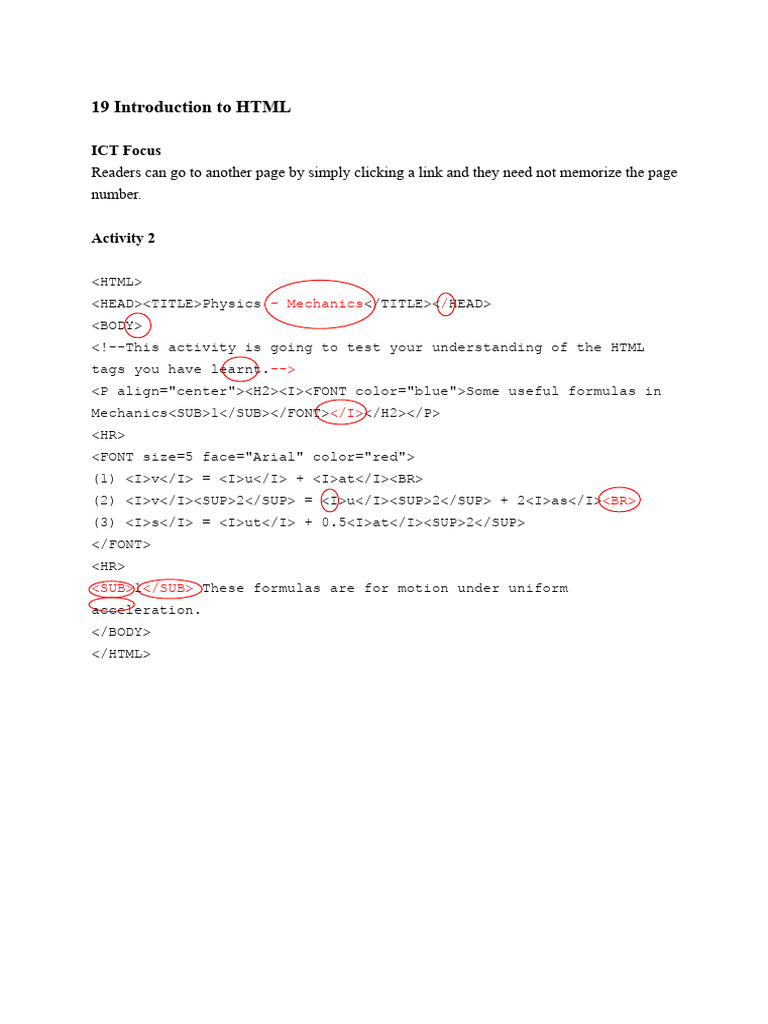 ch19 TE | PDF | Html | World Wide Web