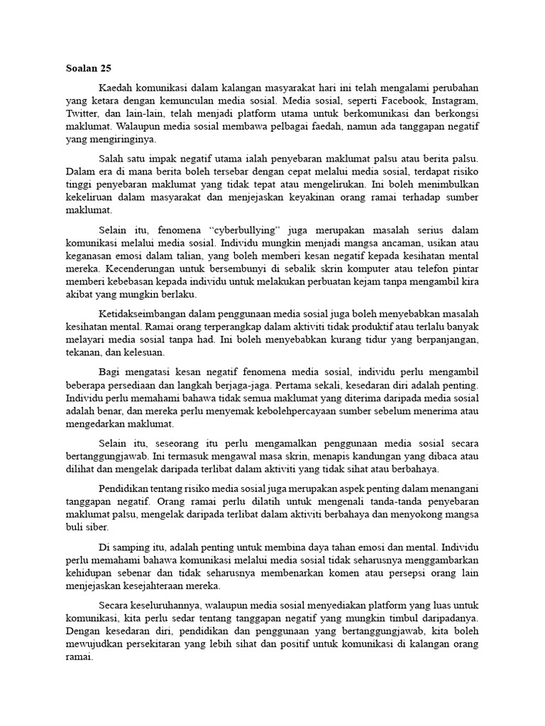 Karangan BM | PDF