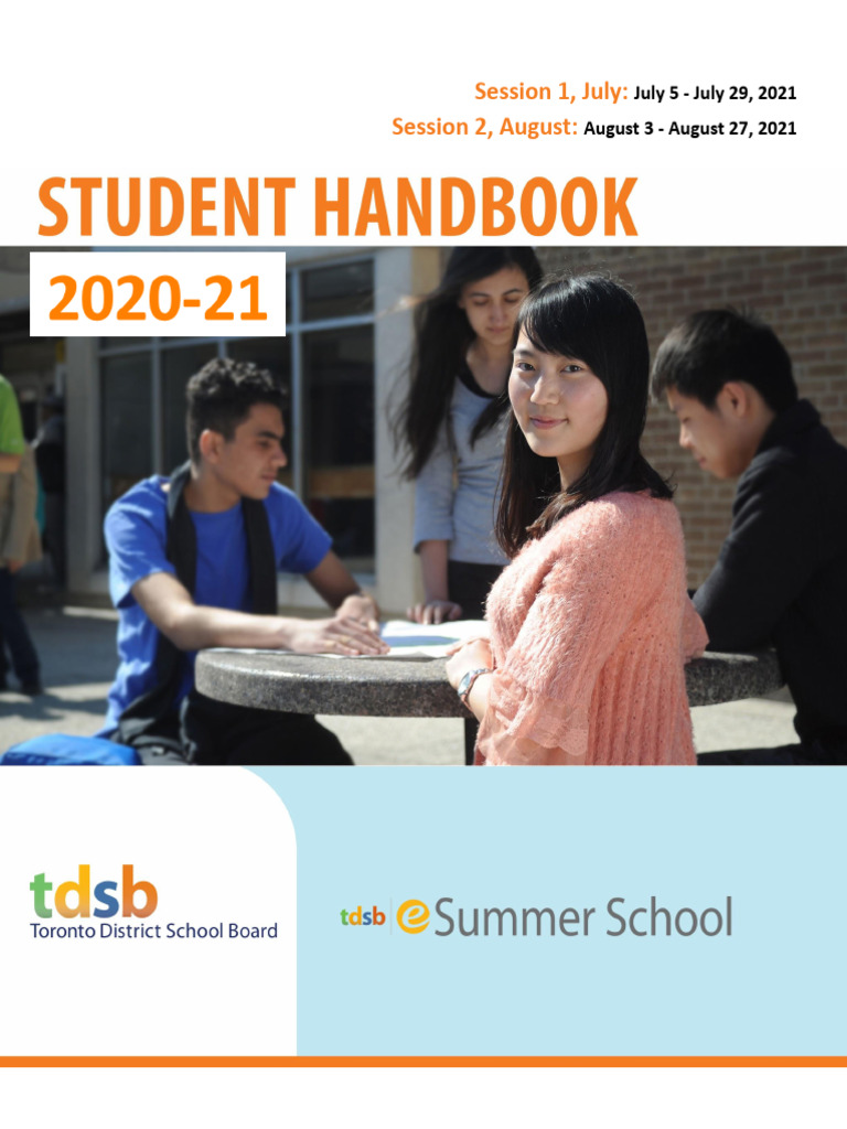 TDSB e-Summer School Guide | PDF | Educational Technology | Teachers