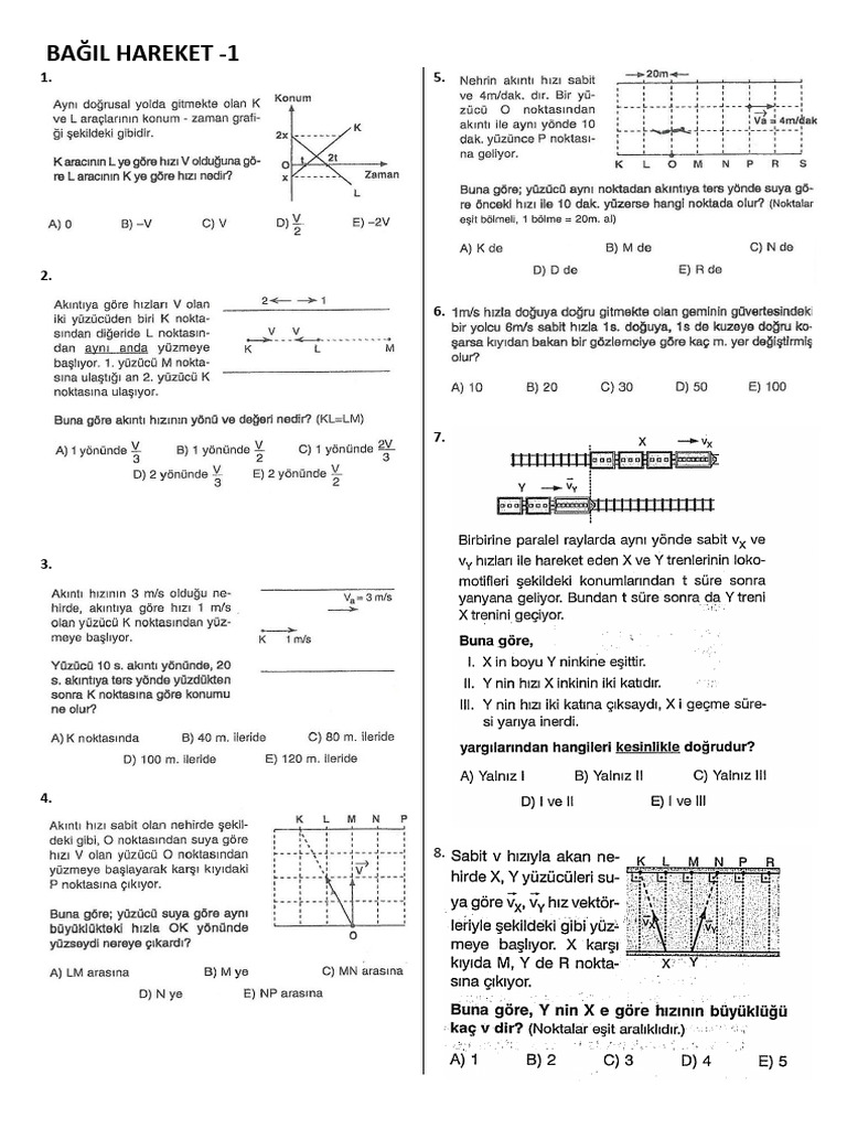 Bağıl Hareket | PDF