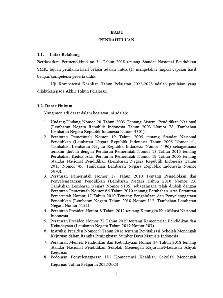 Laporan Bab 1-4 2023 | PDF | Karier & Perkembangan