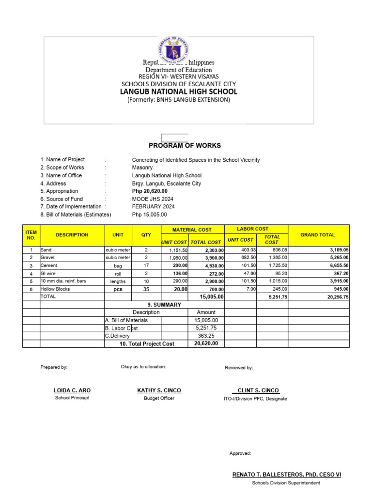 POW Concreting | PDF | Masonry | Building Materials