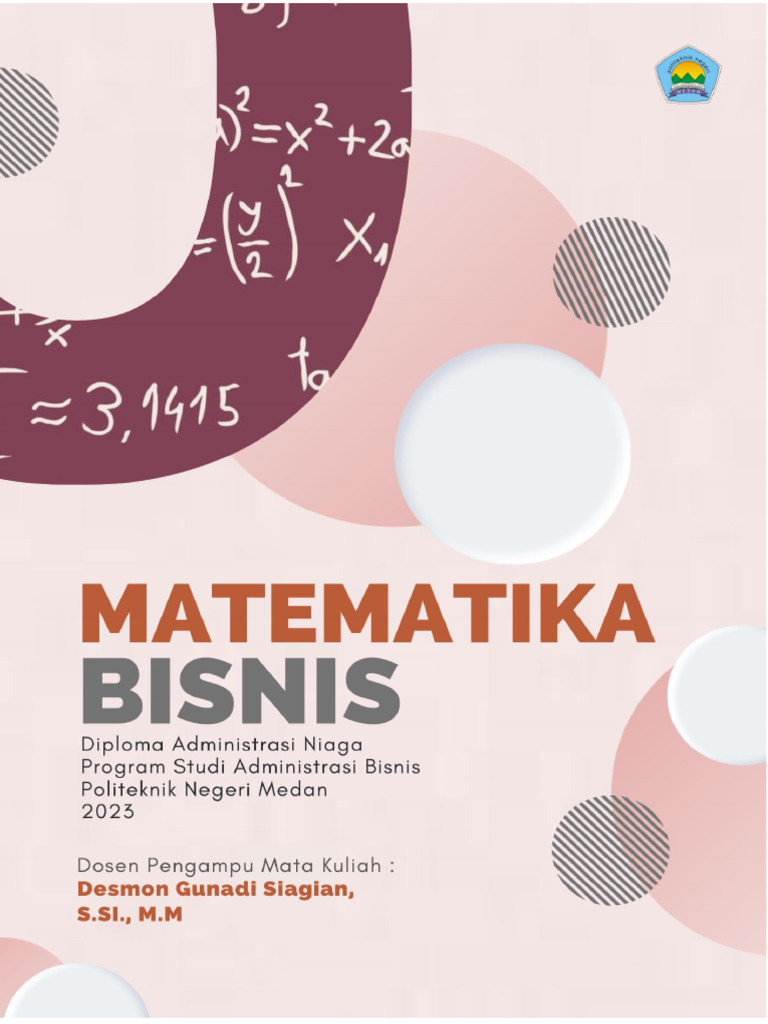 Matematika Bisnis: Konsep dan Aplikasi | PDF | Bisnis | Pengelolaan Keuangan & Uang