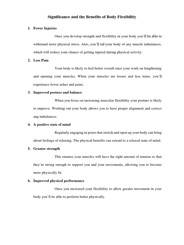 PE Flexibility | PDF