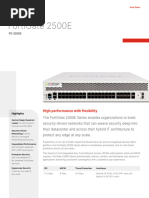 FortiGate 400E DataSheet | PDF | Computer Network | Security