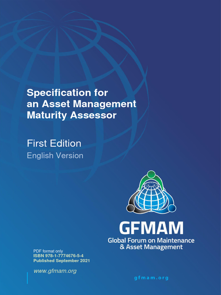 GFMAM Specification AM Maturity Assessor V1 | PDF | Audit | Asset ... GFMAM Specification AM Maturity Assessor V1 | PDF | Audit | Asset ...