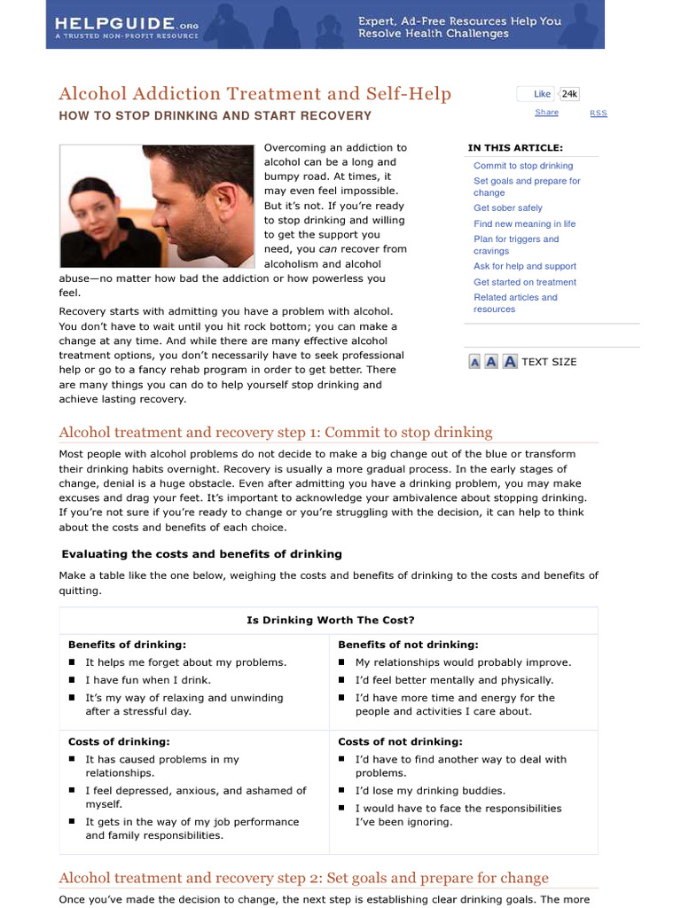 Family Support in Alcohol Recovery | PDF | Alcoholism | Drug Rehabilitation
