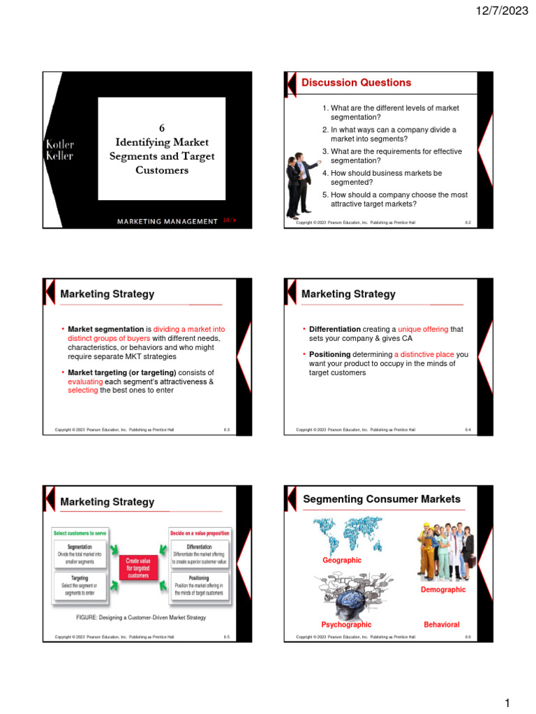 Identifying Market Segments and Target Customers | PDF | Market ...