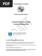 UOB Course Scheduling Feedback Form | PDF