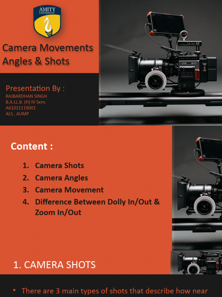 Audio Visual - 1 Presentation | PDF | Camera | Close Up