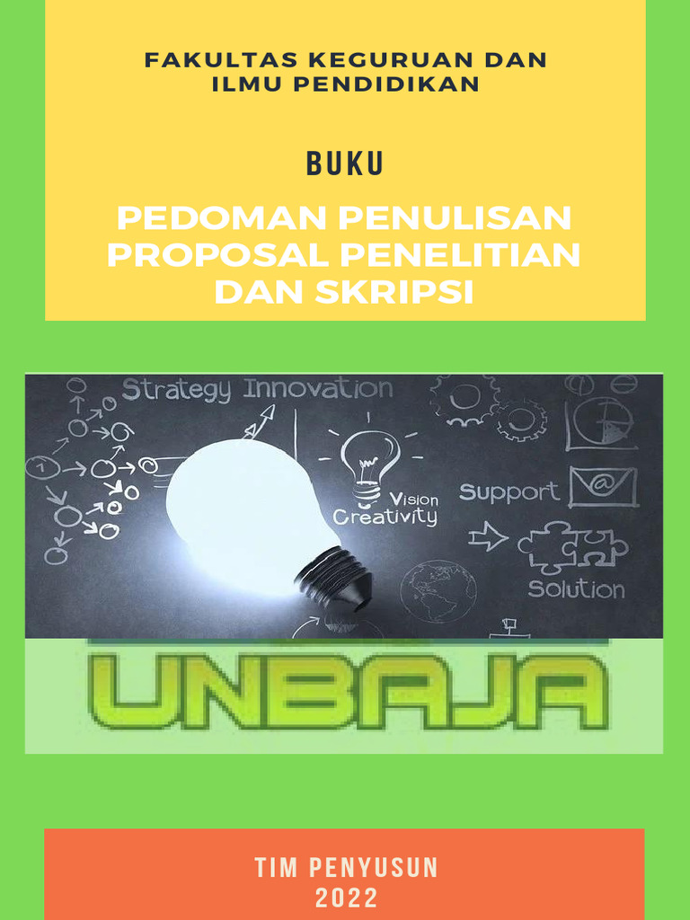 Pedoman Penyusunan Skripsi Fkip | PDF
