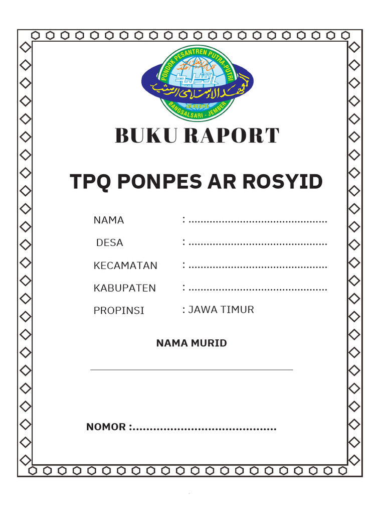 Buku Rapot TPQ | PDF