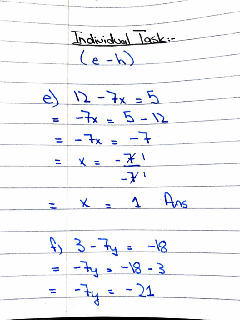 Math Work | PDF