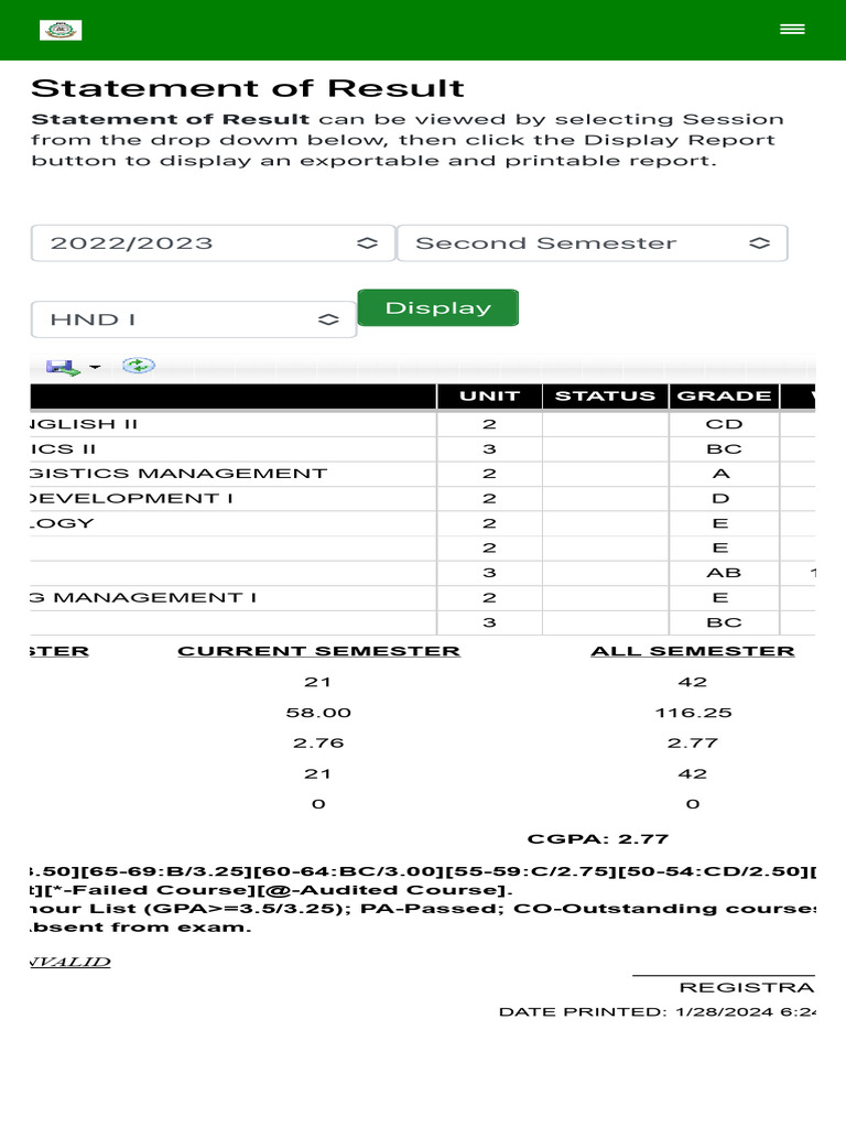 The Federal Polytechnic, Ilaro | PDF