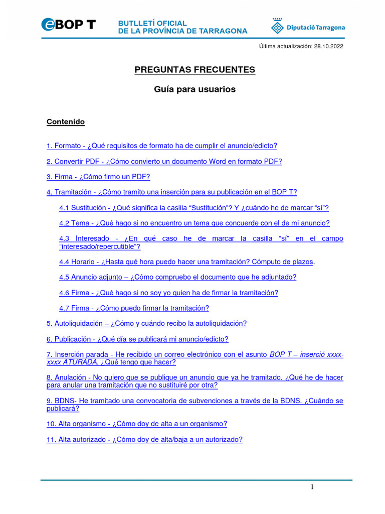 PF Guia Usuarios BOPT | PDF | Archivo de computadora | Microsoft Word