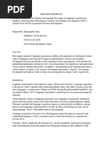 Language Acquisition in Young Children | PDF | Language Acquisition ...