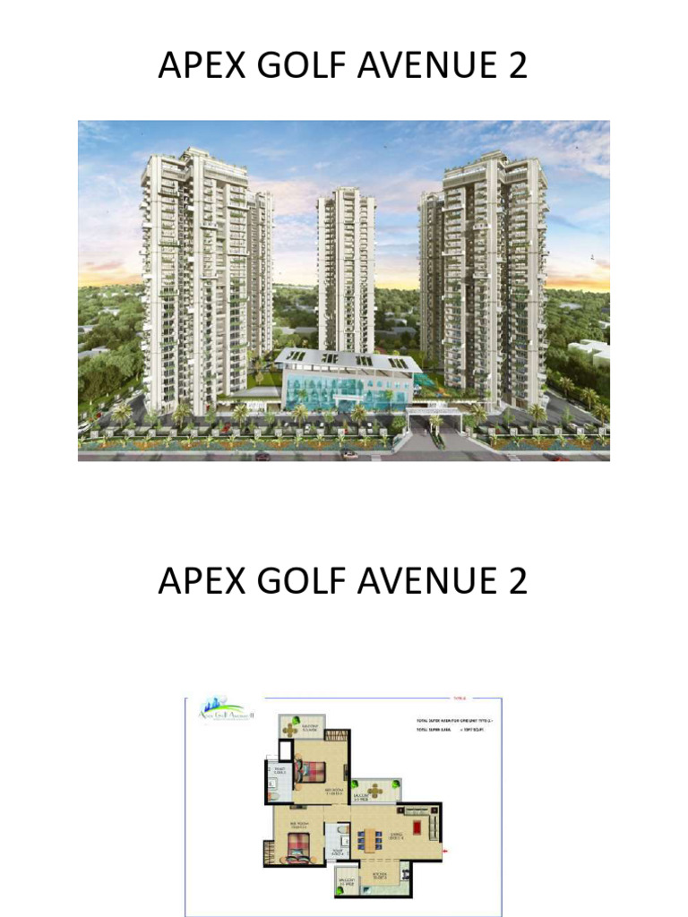 APEX Golf Avenue 2 Overview | PDF