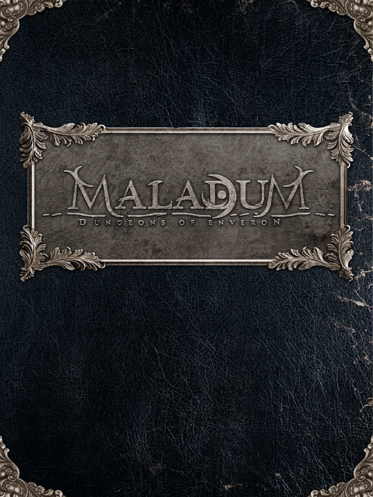 Maladum Rulebook - KS Preview | Download Free PDF | Role Playing Games ...