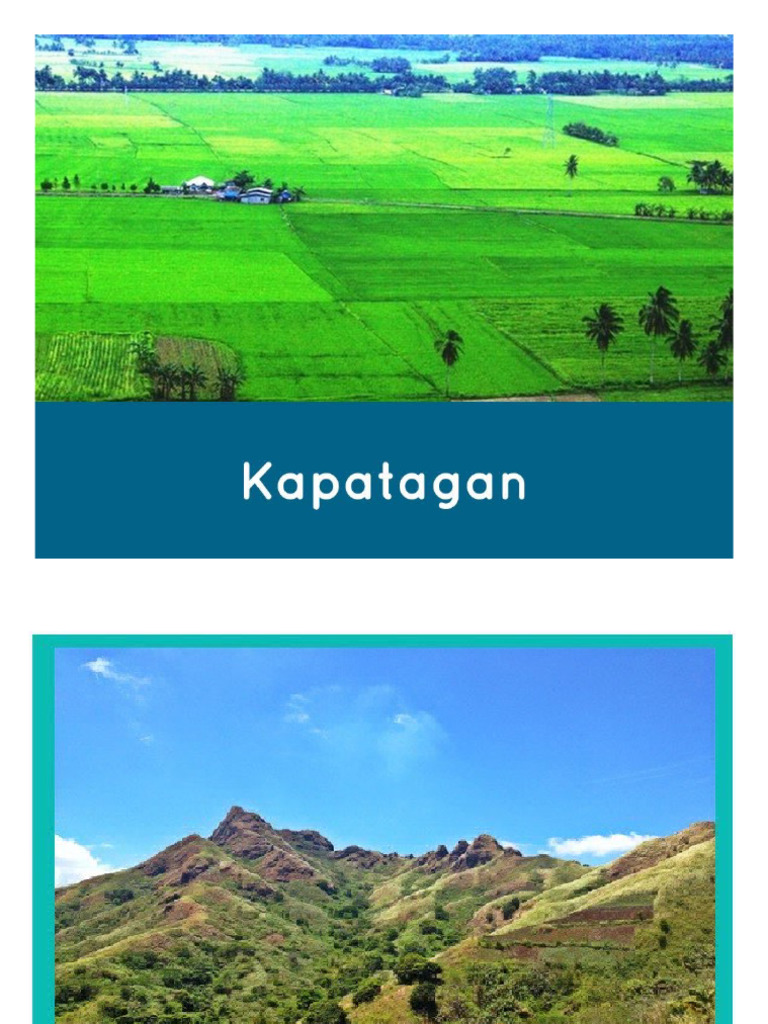 Anyong Lupa Pics | PDF