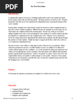 Jar Test Procedure and Calculations Guide | PDF | Flow Measurement ...