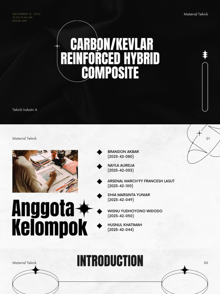 Carbon Kevlar Reinforce Hybrid Composite | PDF