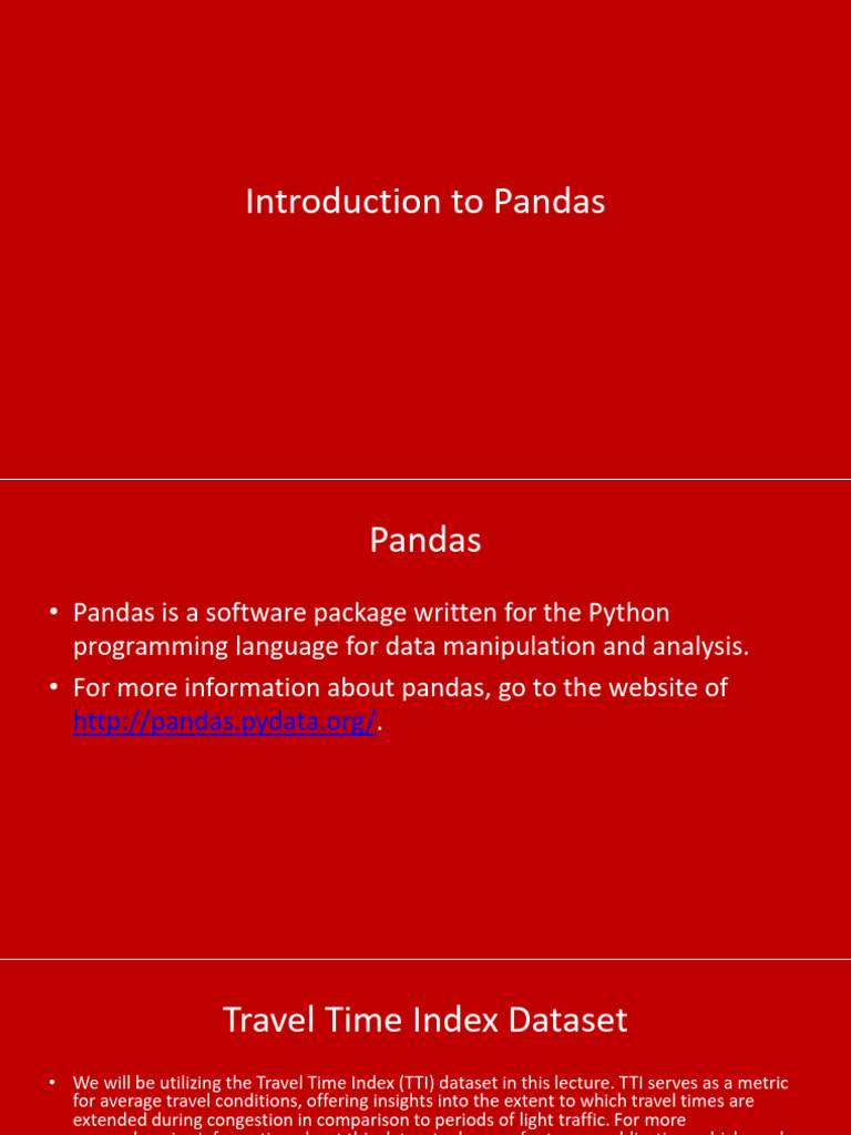 Pandas | PDF | Comma Separated Values | Categorical Variable