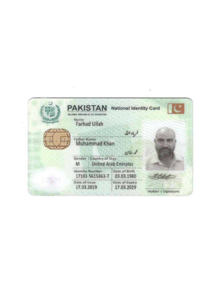 IDCopyForPakistanis v1 | PDF