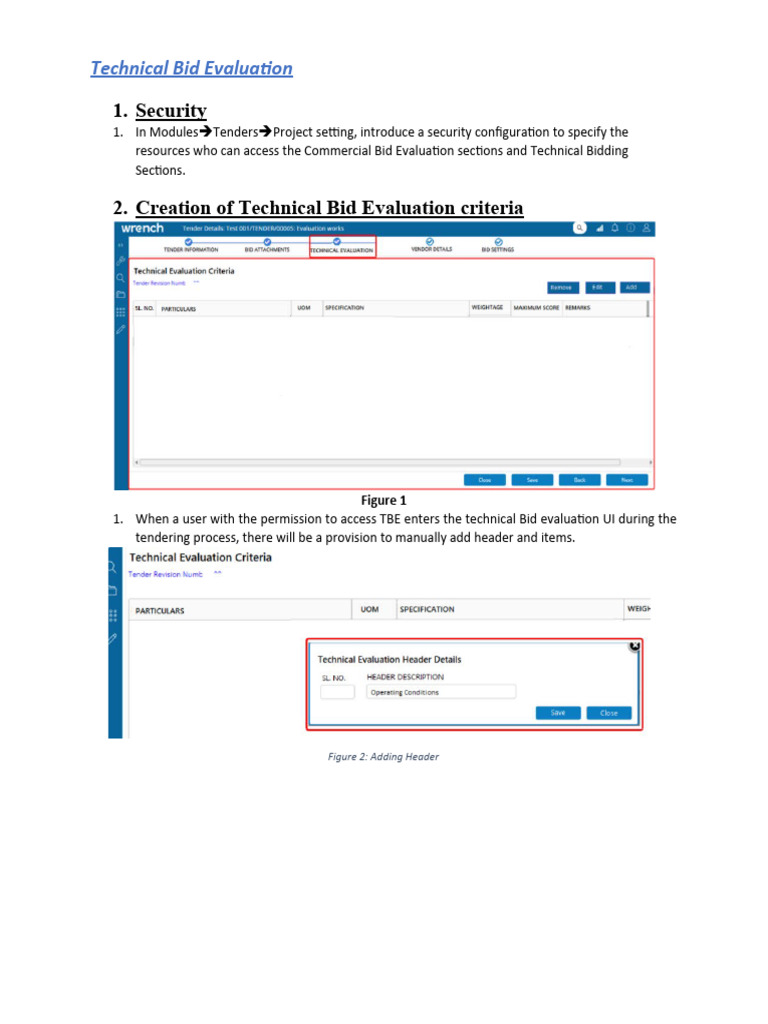 Technical Bid Evaluation Process Guide | PDF | Computing | Software