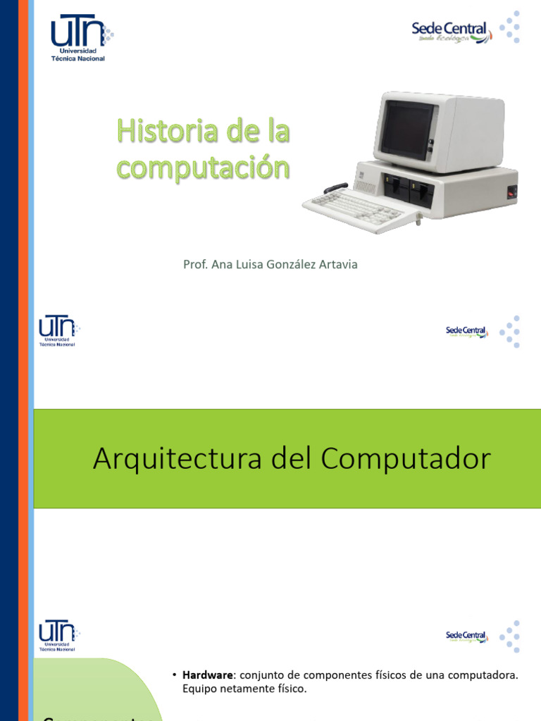 T1 - Historia de La Computación | PDF