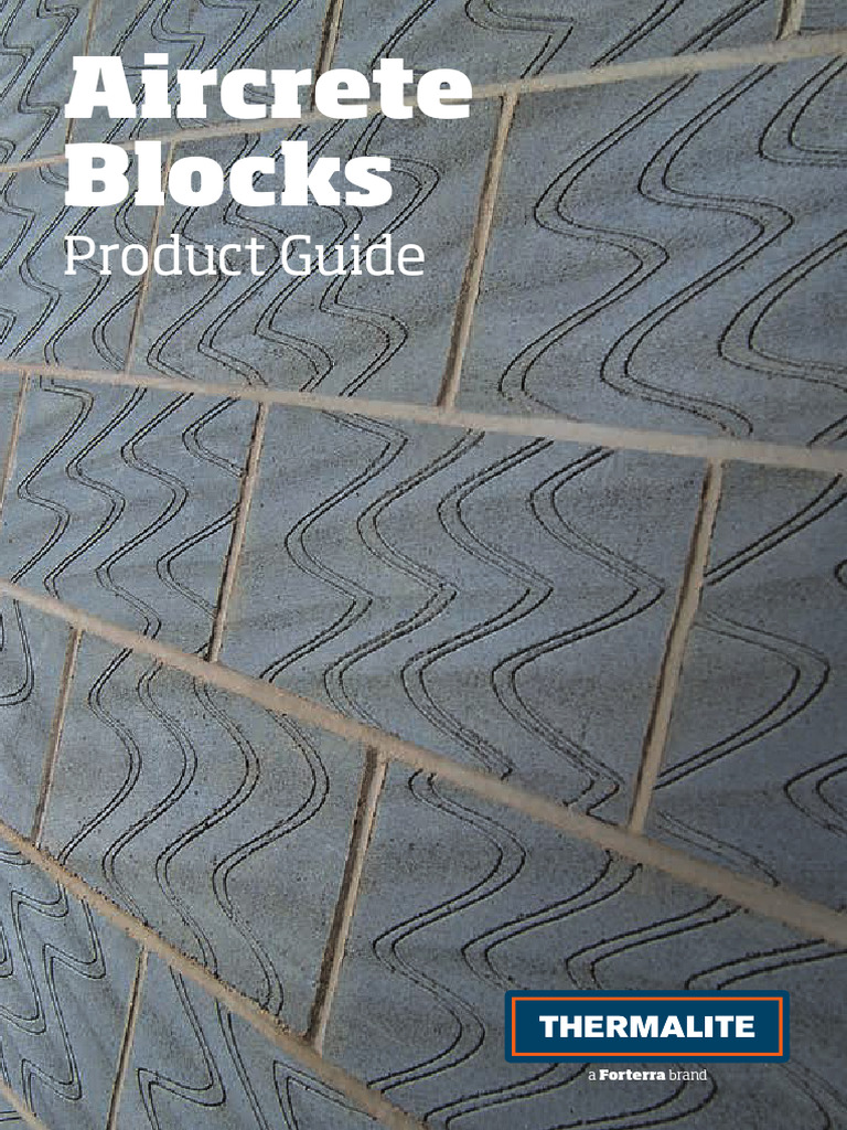 Thermalite Aircrete Blocks Guide 2 | PDF | Brick | Wall