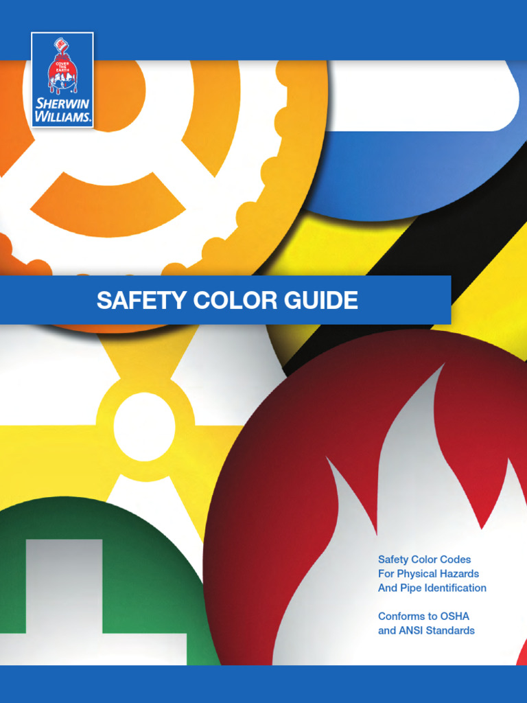 Safety Color Codes for Hazards | PDF | Pipe (Fluid Conveyance) | Fire ...