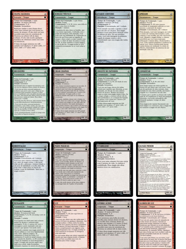 Modelo 8 Cartas | PDF