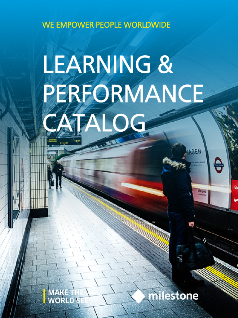 Learning and Performance Catalog EN | PDF | Cloud Computing | Educational Technology