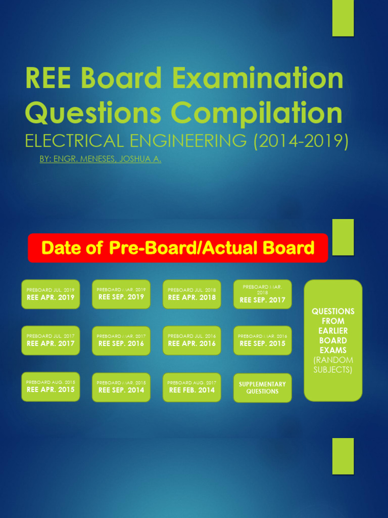 REE Board Examination Questions EE Baztra143 | PDF