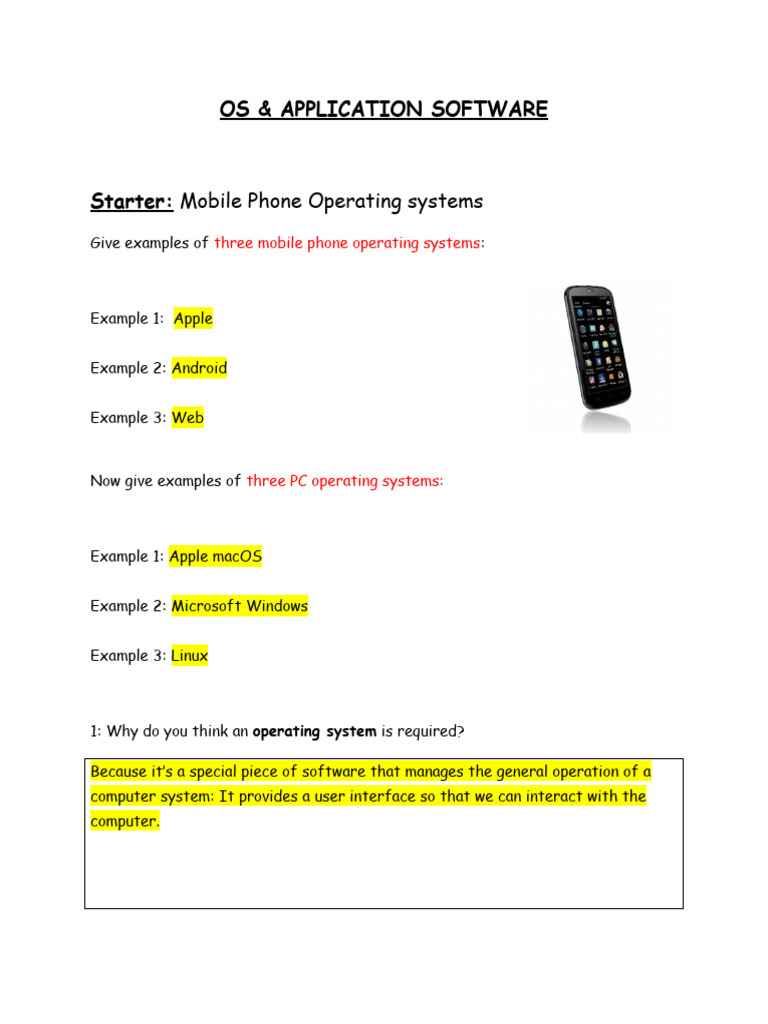 Software | Download Free PDF | Operating System | Application Software