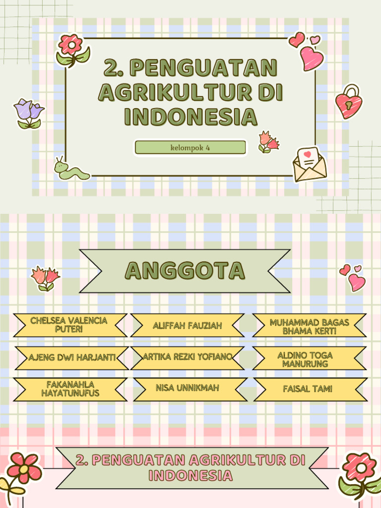 Penguatan Agrikultur Indonesia | PDF | Sains & Matematika | Teknologi & Rekayasa