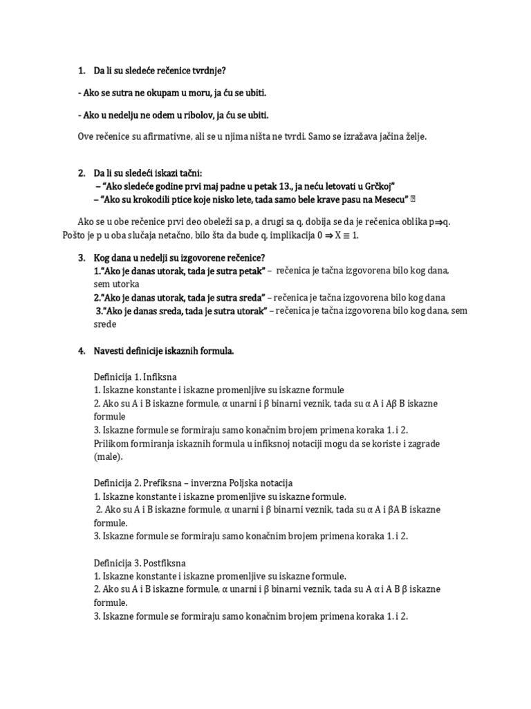 Diskretna Matematika - Skripta | PDF