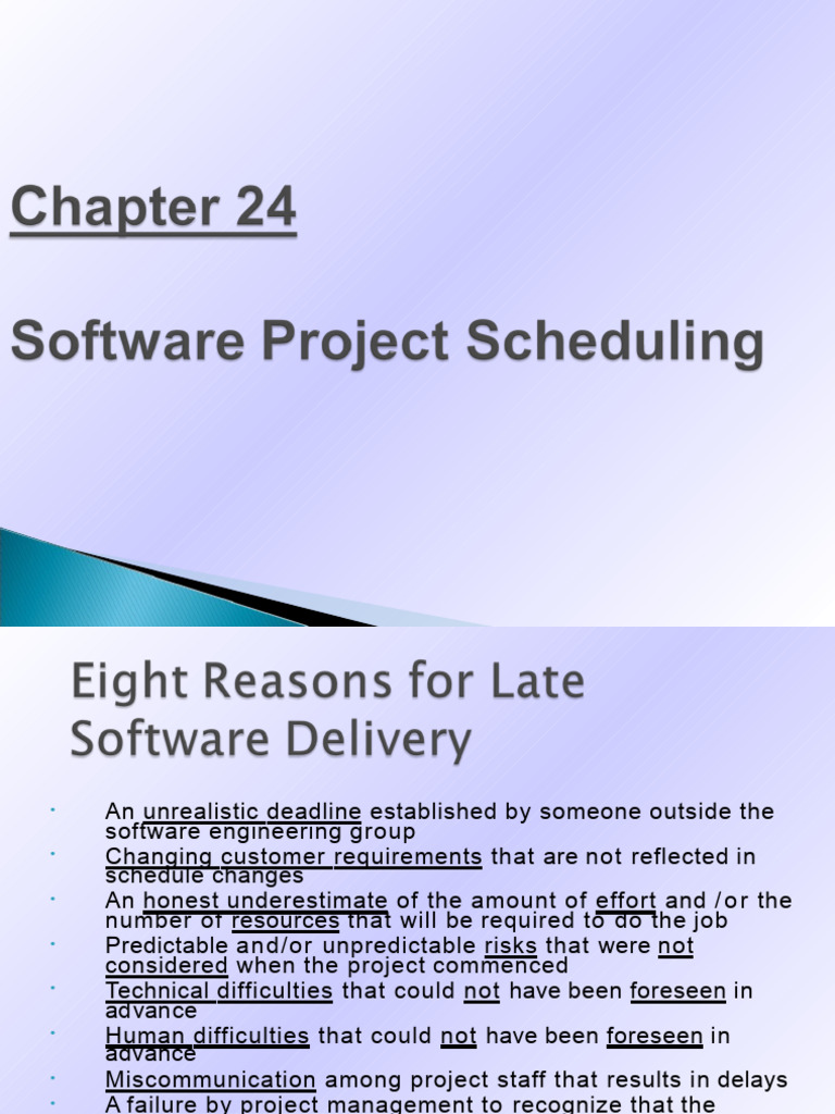 Software-Project-Scheduling 3.4 H3 | PDF | Project Management | Application Software