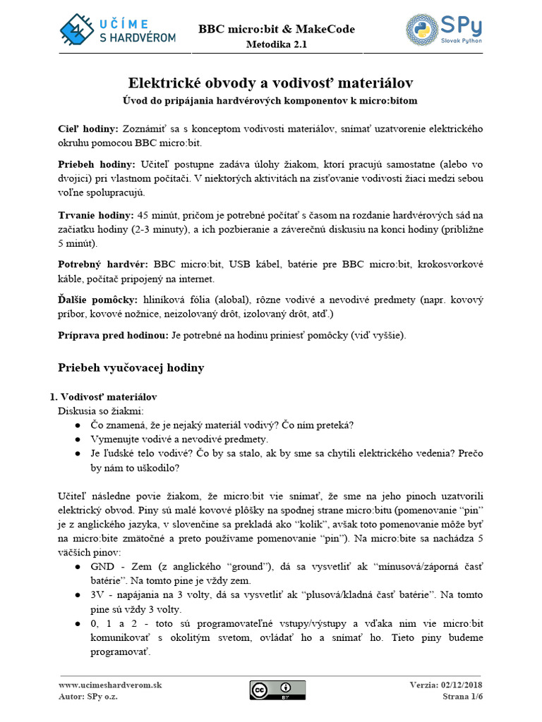 Microbit Makecode 02 01 | PDF