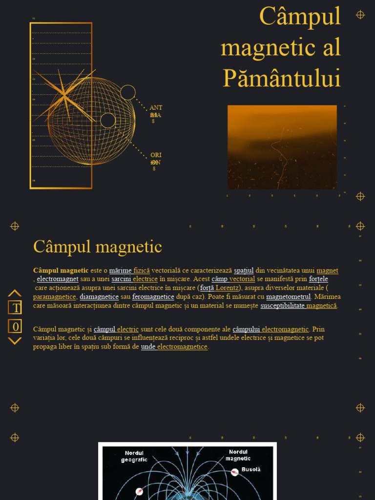 Câmpul Magnetic - Fizica Clasa IX | PDF