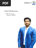 AutoCAD Commands Cheat Sheet | PDF