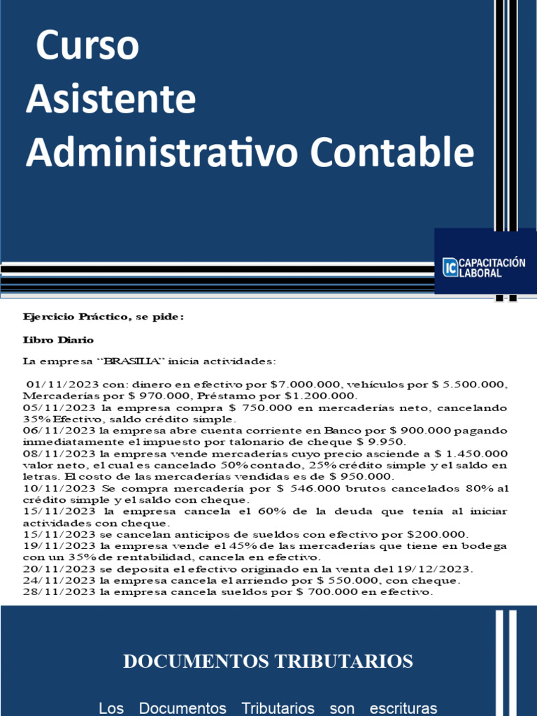 Clase 5 Libros Contables | PDF | Factura | Business