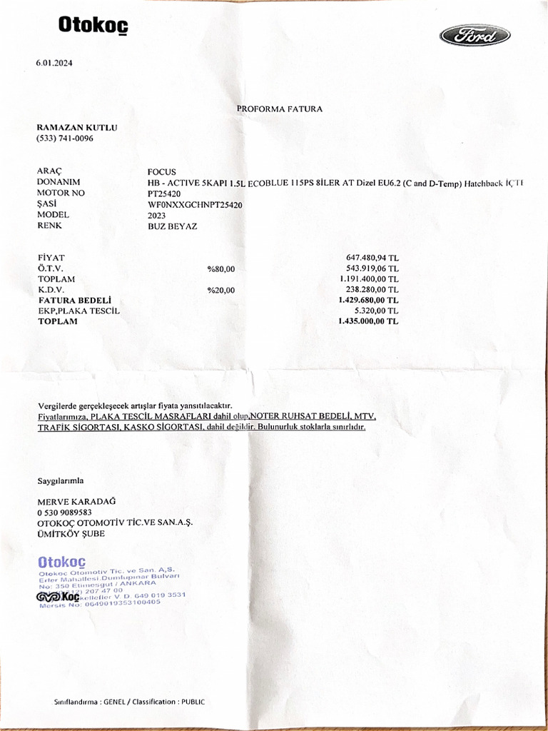 Focus Proforma | PDF
